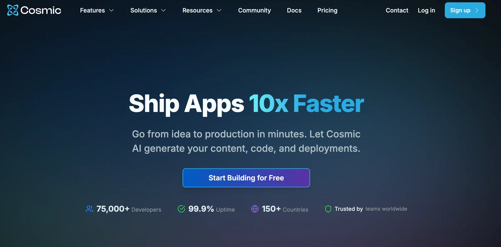 Cosmic AI Agents - AI Tool Review | LinkGo