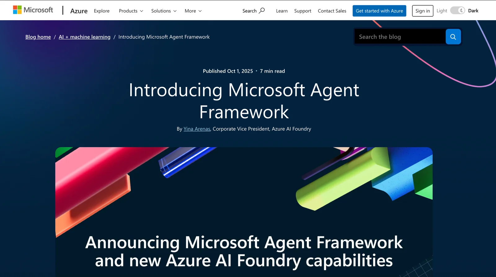 Microsoft Agent Framework - AI Tool Review | LinkGo