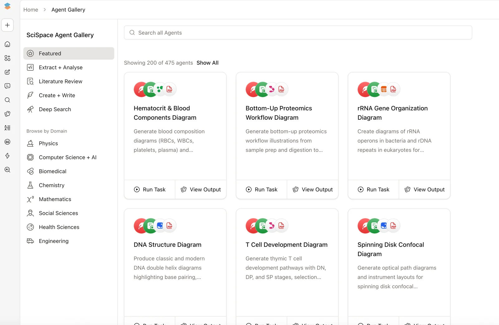 SciSpace BioMed Agent - AI Tool Review | LinkGo