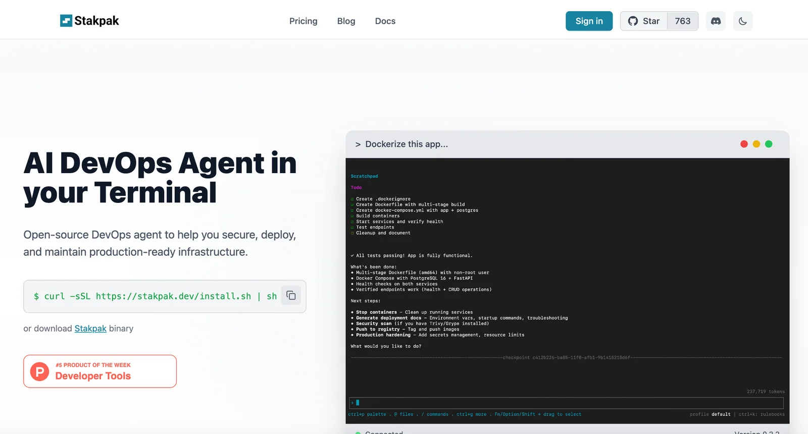 Stakpak 3.0 CLI - AI Tool Review | LinkGo